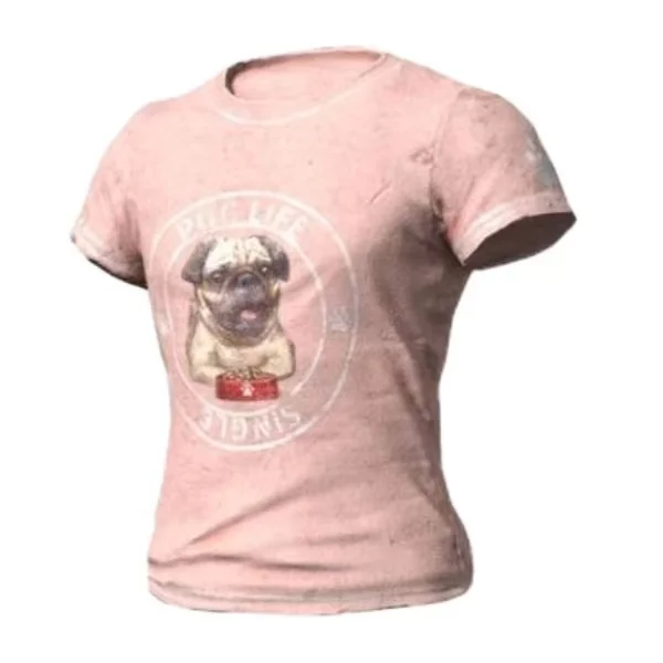 PUBG Skin Pug Life T-Shirt » PUBG Skin CDK/ Code