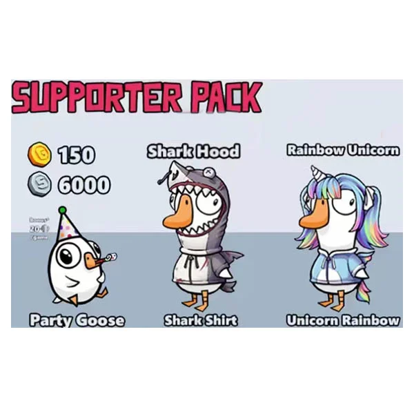 Goose Goose Duck Skin Supporter Pack » PC Skin CDK/ Code